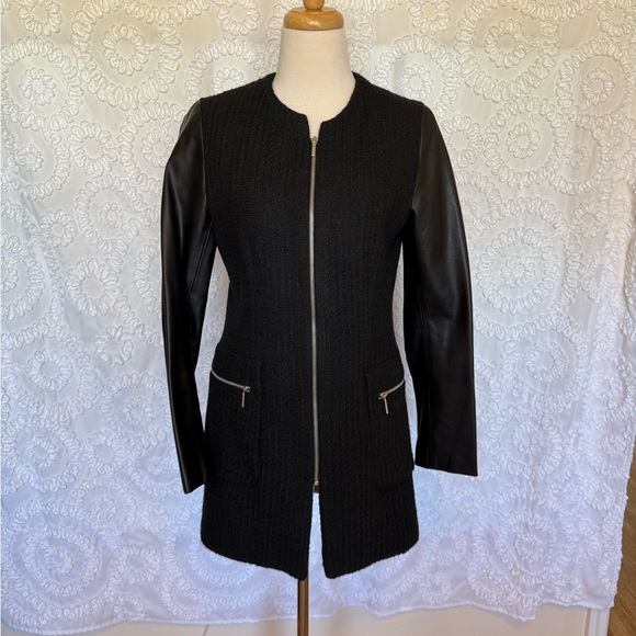 Zara | Jackets & Coats | Zara Black Blazer Sleek Tailored Design | Poshmark